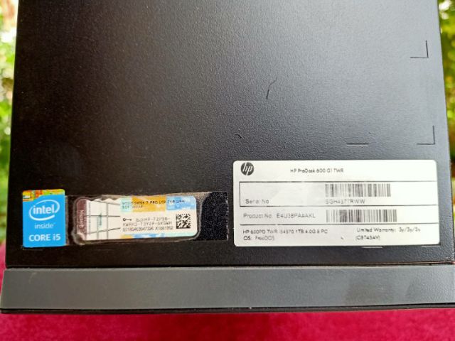 HP Prodesk G600. G1 CPU i5-4570 - bp.computer - ThaiPick