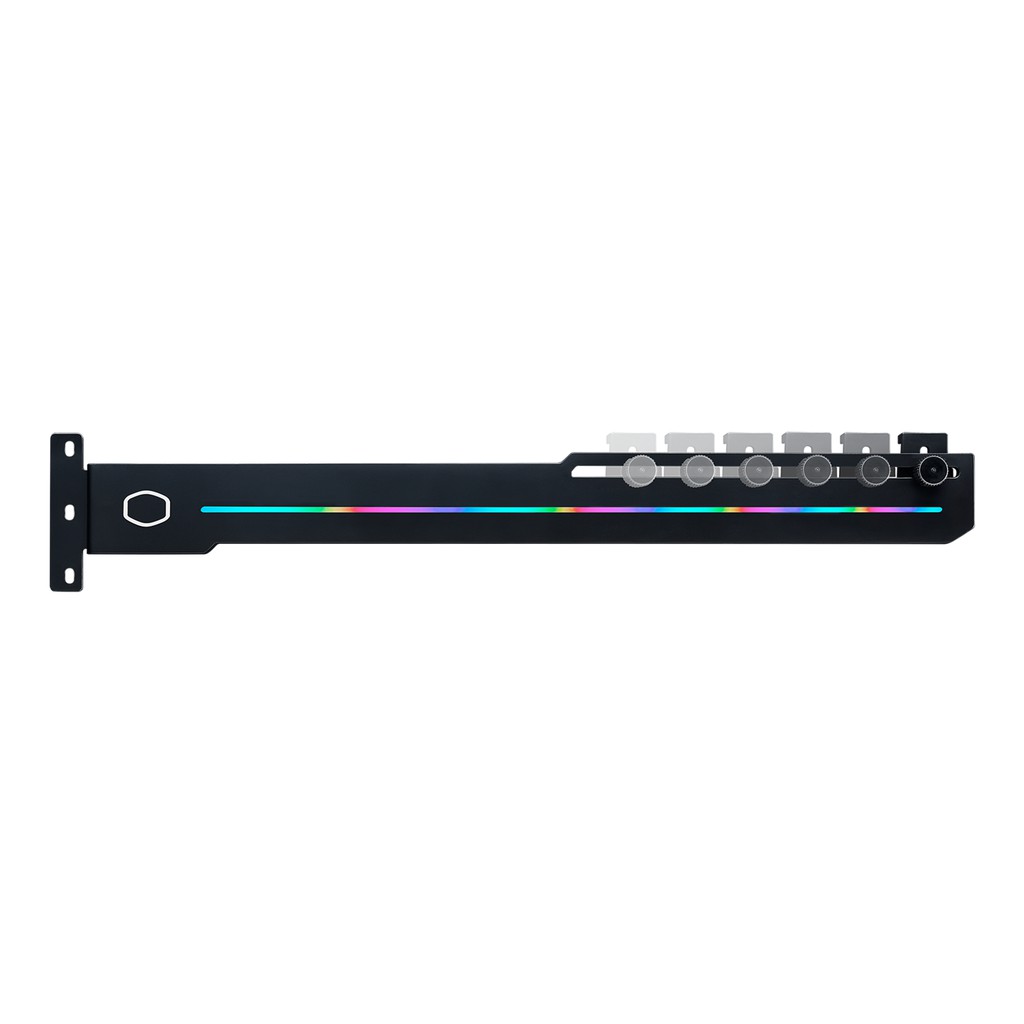 ขาค้ำการ์ดจอ มีไฟ COOLER MASTER ELV8 GPU BRACE WITH RGB LIGHTING ...