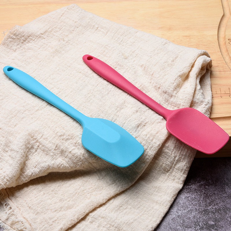 Silicone cream spatula food-grade silicone square head spatula small 20 ...