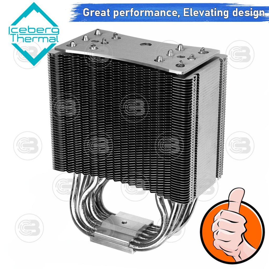 CoolBlasterThai] Heat Sink Iceberg Thermal IceSLEET X6 Multi Compatible ...