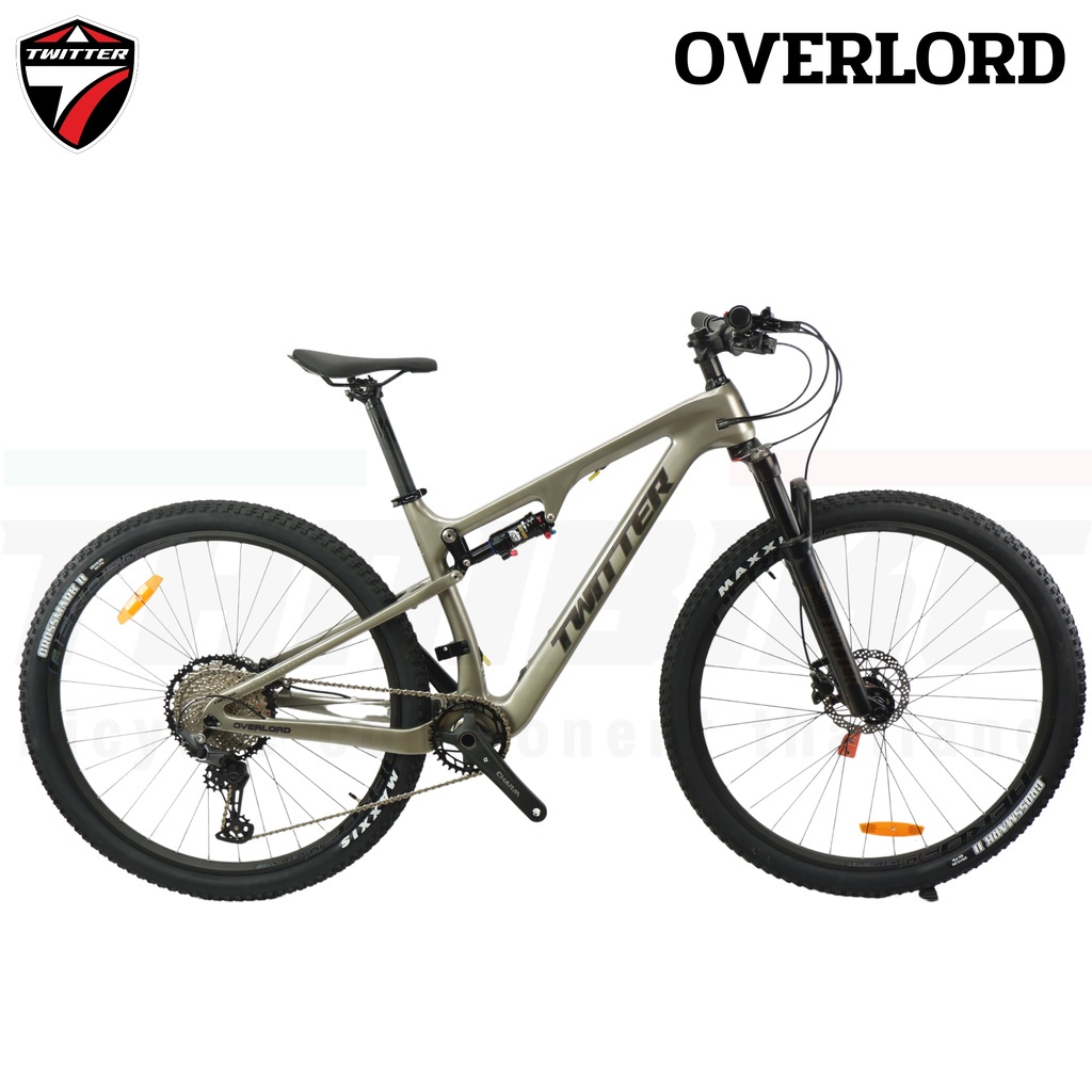 จักรยานเสือภูเขา Full Suspension รุ่น OVERLORD TWITER BIKE | Shopee ...