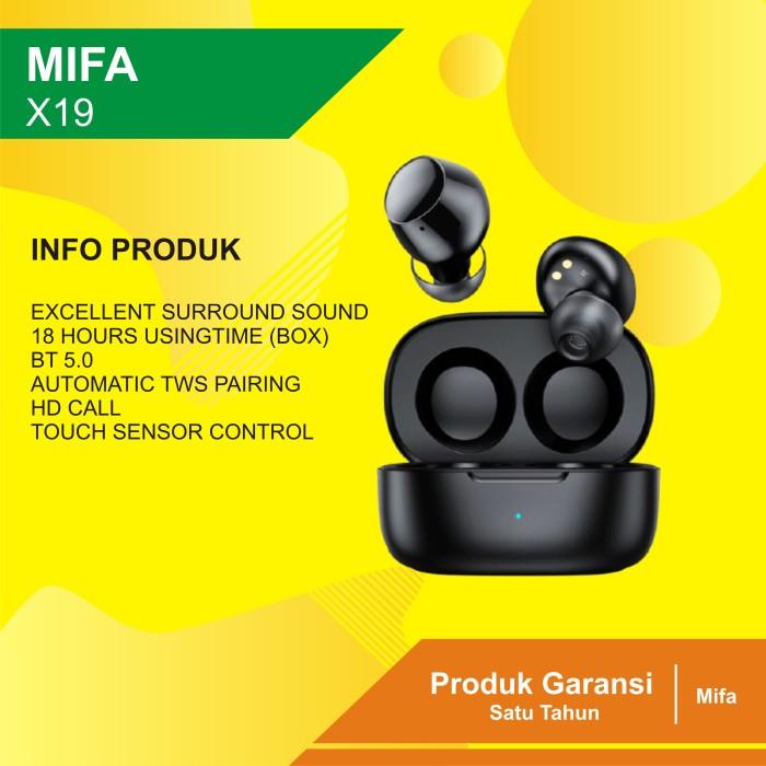 Mifa X19 Tws หูฟังบลูทูธ 5.0 Tws ไร้สาย - hudzaifah.givan.apriyani.ma ...