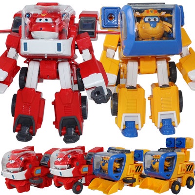 ♥Super Flying Man Season 9อุปกรณ์ Super Mecha Ledi Duo Duo หุ่นยนต์แปลง ...