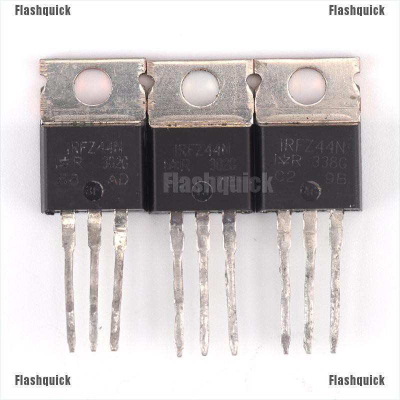 Flashquick New 10pcs 55V 49A IRFZ44N IRFZ44 Power Transistor MOSFET N-Channel L - flashquick.th ...