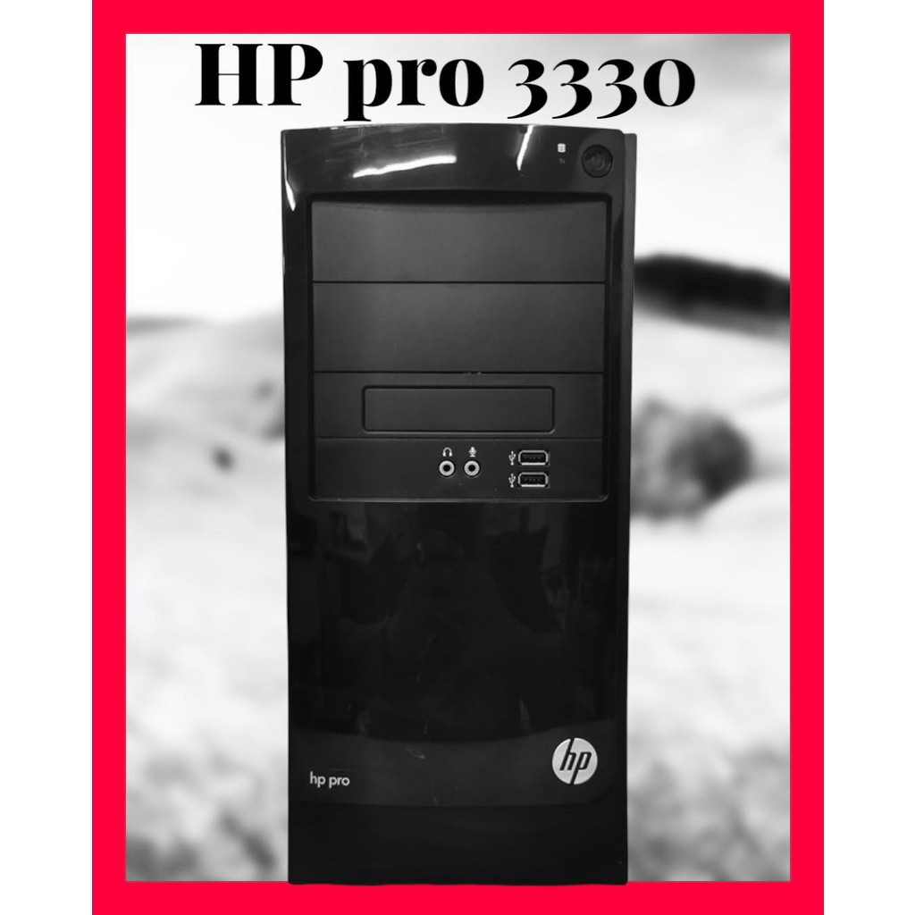 เครื่องคอมพิวเตอร์ Hp pro 3330 MICRO TOWER เคสตั้ง เฉพาะเครื่องอย่าง ...