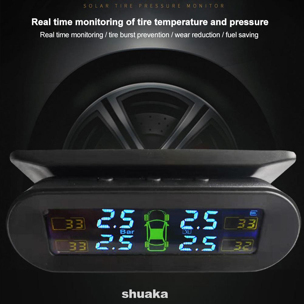 เครื่องวัดความดันลมยางรถยนต์พลังงานแสงอาทิตย์ - shuaka.th - ThaiPick