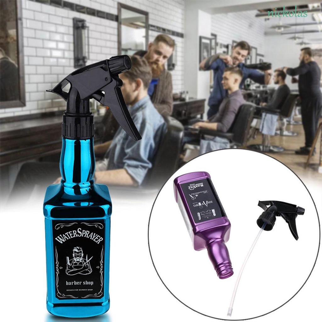 NICKOLAS 500ml Spray Bottle Empty Hairdressing Tool Mist Sprayer For ...