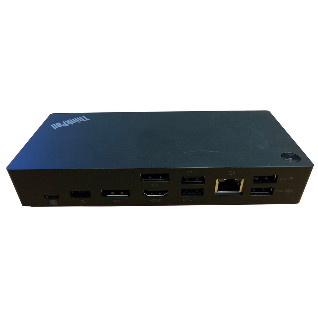 Lenovo ThinkPad Universal USB-C Dock (UK Plug) - HDMI, DisplayPort ...