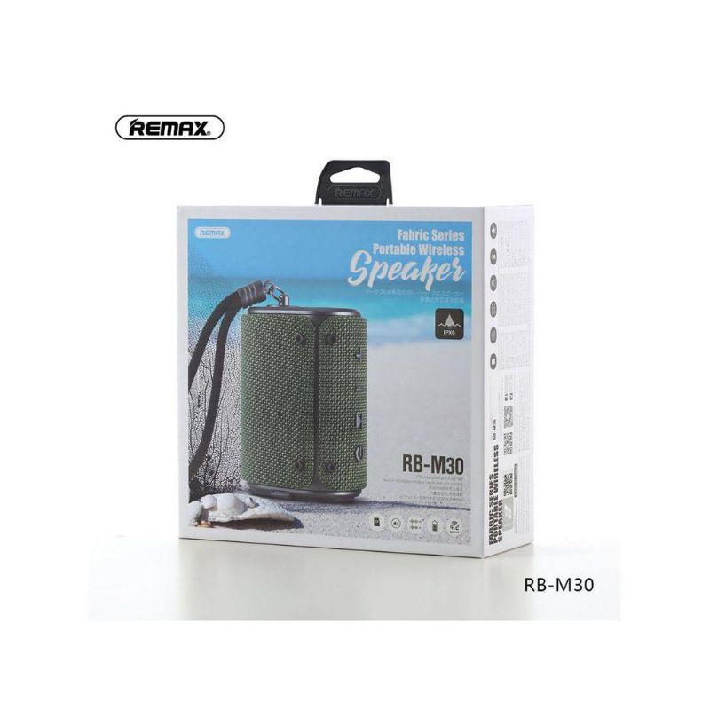 Remax RB-M30 True Wireless Stereo Bluetooth Speaker Waterproof IPX6 ลำโพงบลูทูธ | Shopee Thailand