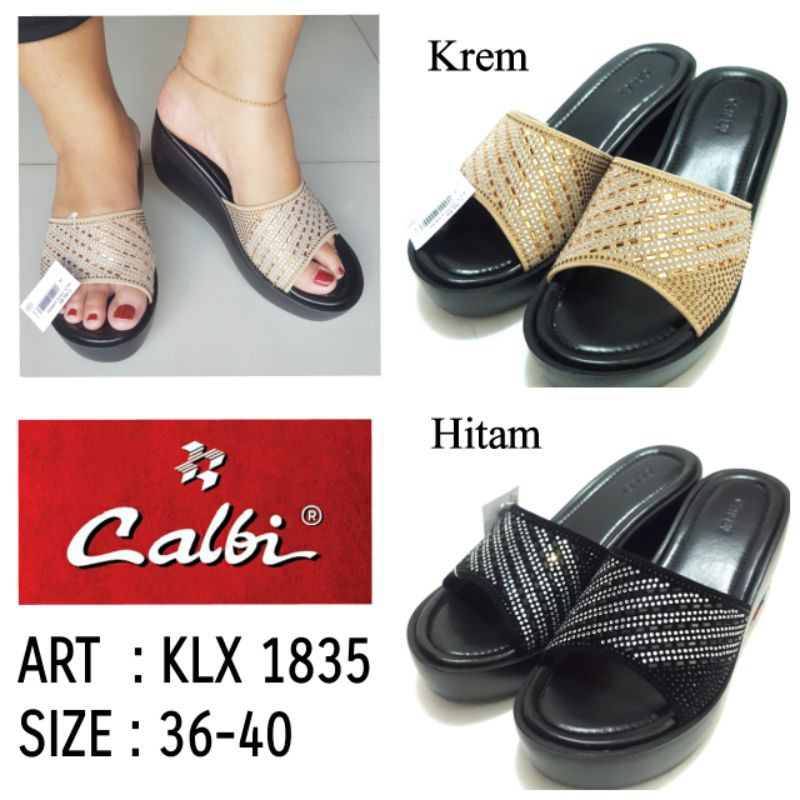 รองเท้าแตะ WEDGES KLX 1835 ORIGINAL BY CALBI ขนาด 36-40 100 ...
