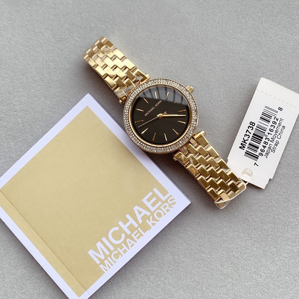 Michael Kors women watch MK3738 33mm Women's Mini Darci Quartz Watch ...