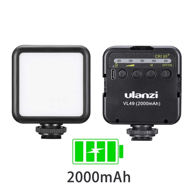 In Stock ulanzi VL49 RGB VL15 Ultra Bright 49 Led ไฟวิดีโอแบบพกพาพร้อม ...