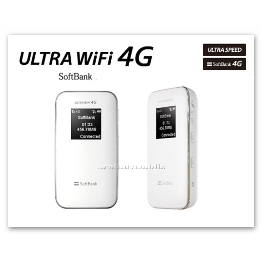 Pocket WiFi Router unlocked WiFi SoftBank 102Z Hotspot 4G LTE ** 4G ...