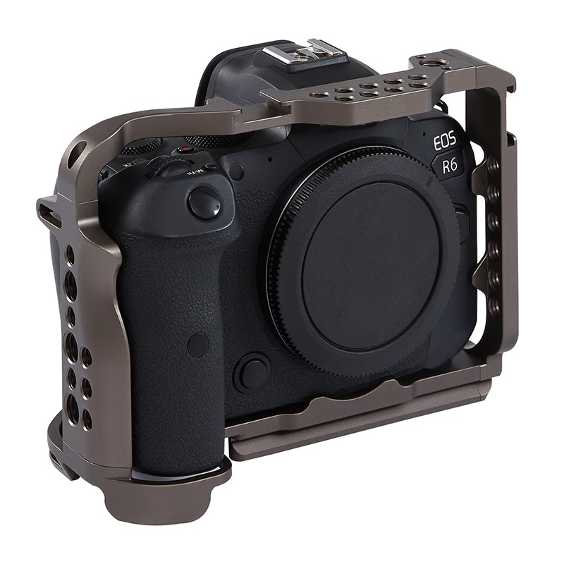 High Quality Camera Cage for Canon EOS R5 R6 DSLR Camera with 1/4 Inch ...