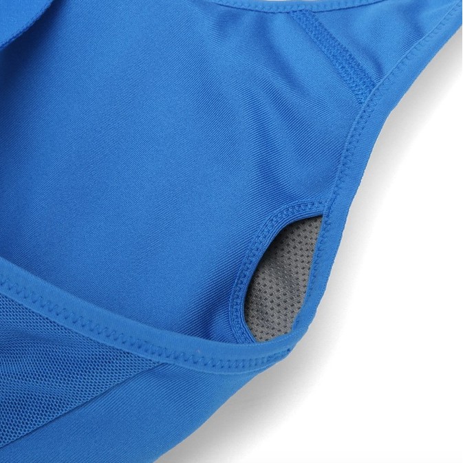 CD7130-403 Sport Bra NIKE สีน้ำเงิน NIKE CLASSIC BRA Medium Support มี ...