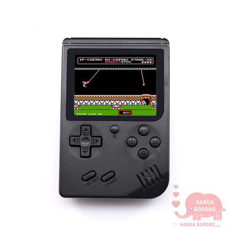 ijTe 400 Games Mini Retro Classic Handheld 8 Bit Gameboy Game Console 3 ...