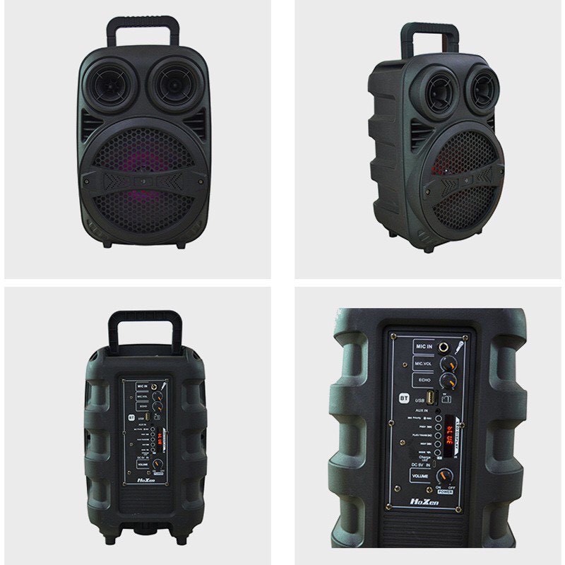 SP-8001 ลำโพงบลูทูธช่วยสอน ขนาด 8 นิ้ว มีหูหิ้ว รีโมทพร้อมไมค์โครโฟน และสามารถปรับ Echo ได้ ...