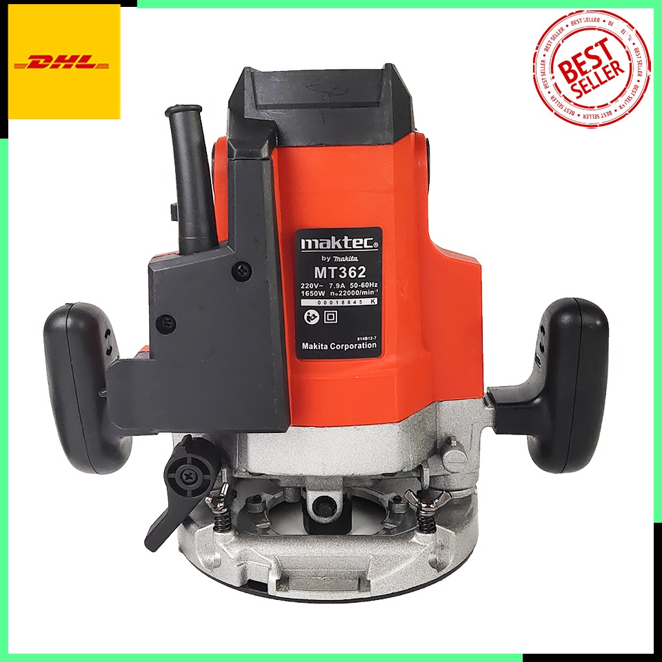 MAKTEC เร้าเตอร์ เครื่องเซาะร่องไม้ รุ่น MT-362 พร้อมกล่องเก็บ (งานเทียบ) - thongcharoenhardware ...