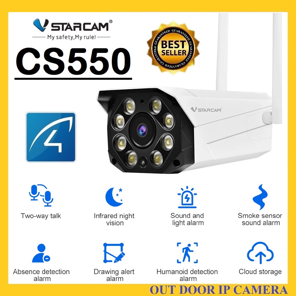 VSTARCAMCS550 SUPER HD 1296P 3.0MegaPixel H.264 WiFi iP Camera กล้อง ...