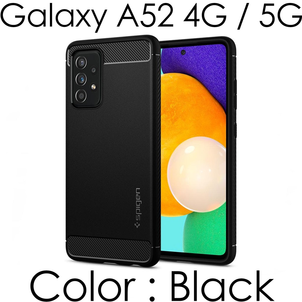 Spigen Rugged Armor Case สำหรับ Samsung Galaxy A53 A52 A52S 4G5G เคสกันกระแทกอย่างดี สัมผัสดี ...