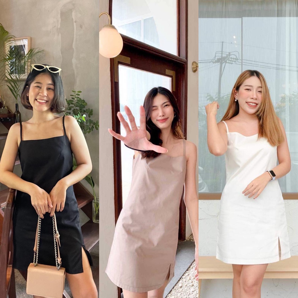 ลดหนัก Ordinary Dress - เดรสสายเดี่ยว มินิเดรส - goodthing.co - ThaiPick
