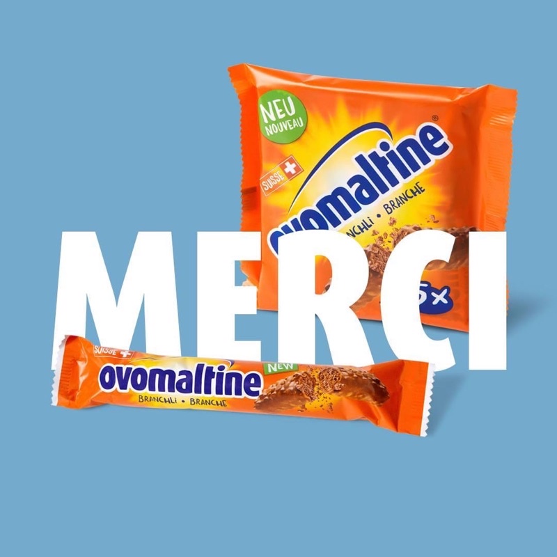 Ovomaltine Branchli โอวัลตินแท่งกรุบกรอบ - swiss.snacks.chocolates ...