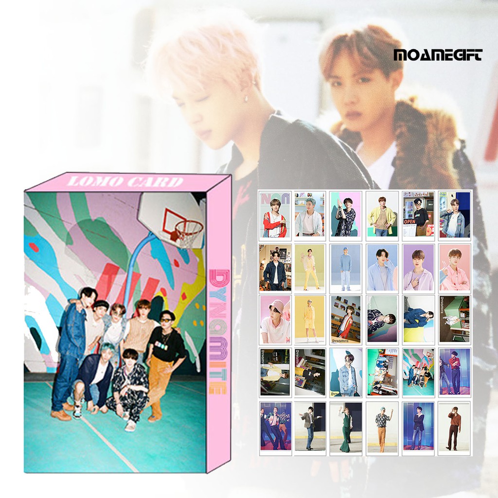 โปสการ์ดพิมพ์ลาย Bts Dynamite Album Lomo 30 ชิ้น - moamegiftm1.th ...