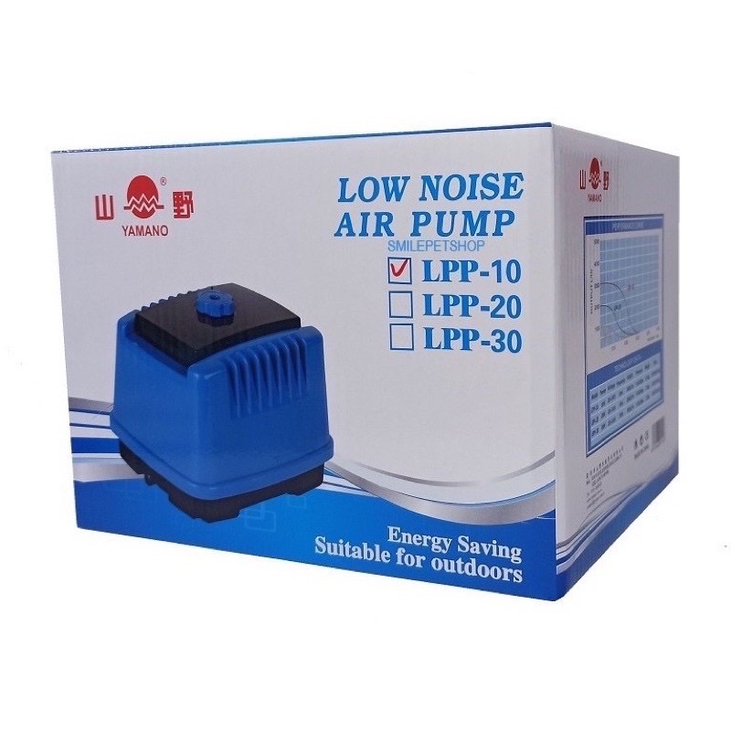 Yamano LPP-10 LPP-20 LPP-30 ปั๊มลมเสียงเงียบ - apaquarium - ThaiPick