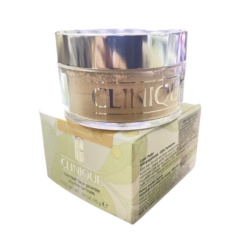 Clinique blended face powder and brush 35g. 08 Transparency Neutral (MF ...