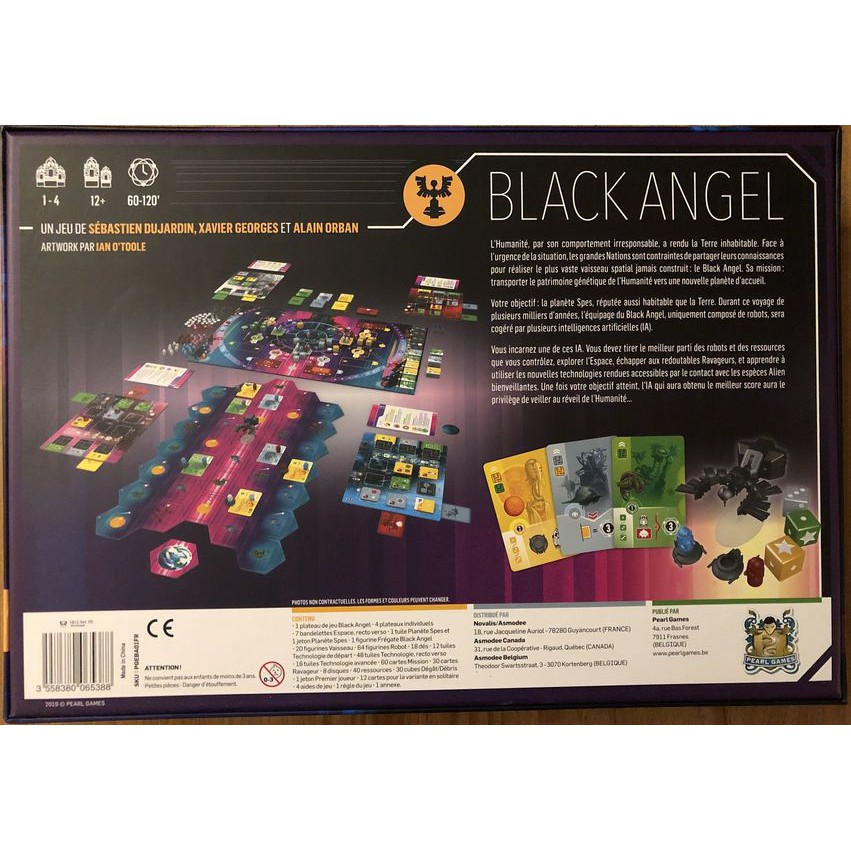 Black Angel Board Game แถมซองใส่การ์ด Vi 102 - alisa.gam - ThaiPick