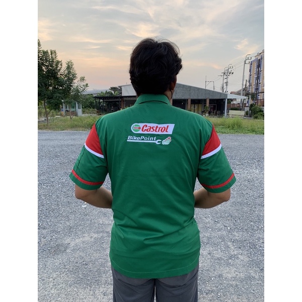 เสื้อช็อป เสื้อช่าง Castrol Bike Point - mainuanshop - ThaiPick