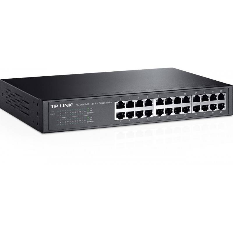 SWITCH HUB (สวิตซ์ฮับ) TP-LINK 24 PORTS GIGABIT (TL-SG1024D ...