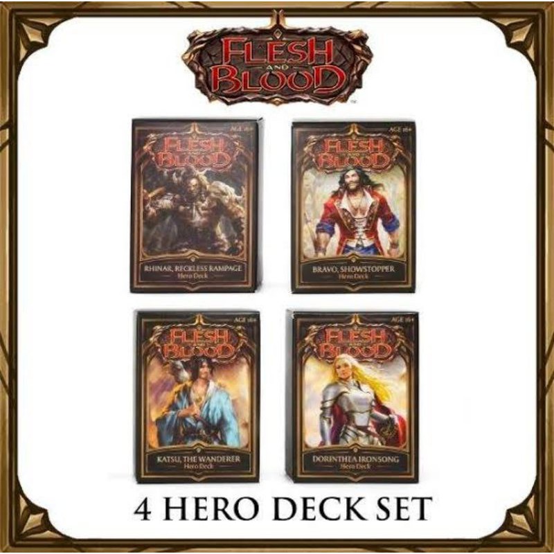 Flesh and Blood TCG Starterdeck เกมการ์ด เล่นง่าย โคตรมัน Cardgame ...