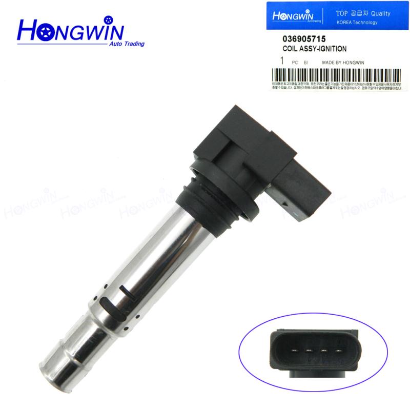 KUNFINE Engine Ignition Coil For VW Jetta Bora Golf MK4 Passat B5 Polo ...
