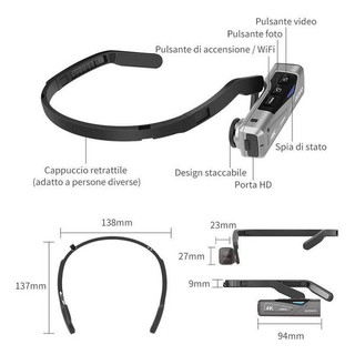 กล้องติดศีรษะ Ordro EP7 | Shopee Thailand