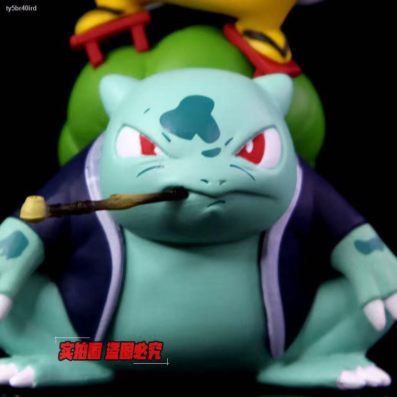 toy Naruto Toad Jiraiya Pikachu รูปปั้น Q รุ่นตุ๊กตา Boxed Figure ...