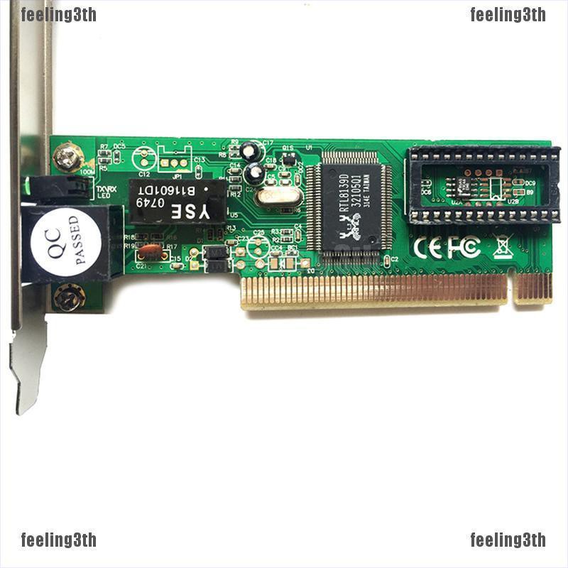 อะแดปเตอร์ ADA PCI Realtek RTL 8139 D 10 / 100 M RJ 45 Ethernet Network ...
