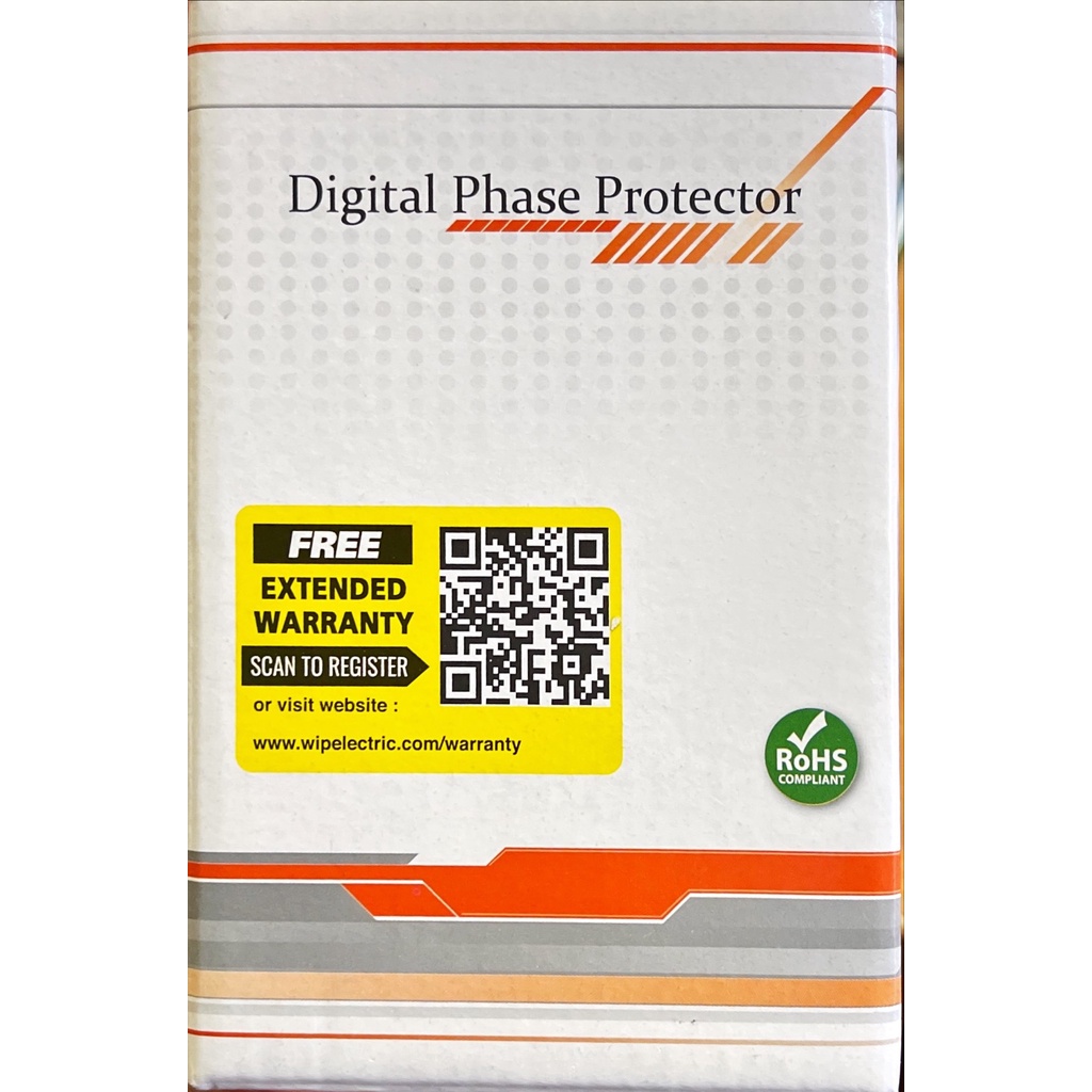 Digital Phase Protector WIP W-OP2 เฟสโปรเทคชั่น อุปกรณ์ป้องกันไฟตก ไฟ ...