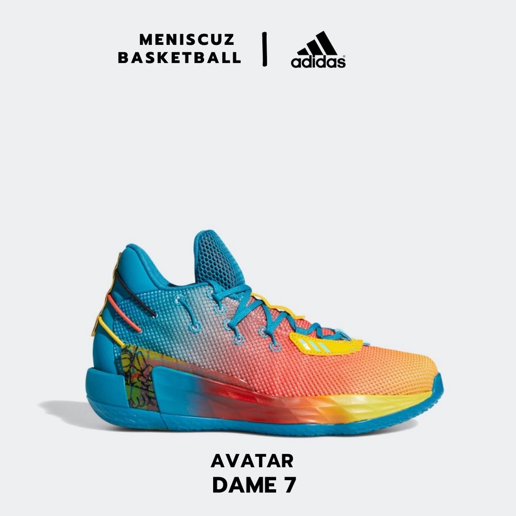 รองเท้าบาส adidas BASKETBALL DAME 7 FZ4409 AVATAR - meniscuz - ThaiPick