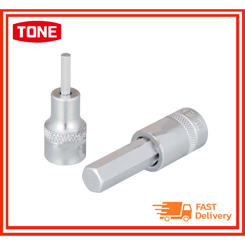 Tone Hexagon Socket 4H-10 ลูกบ๊อกซ์เดือยโผล่ ขนาด 10 mm. | Shopee Thailand