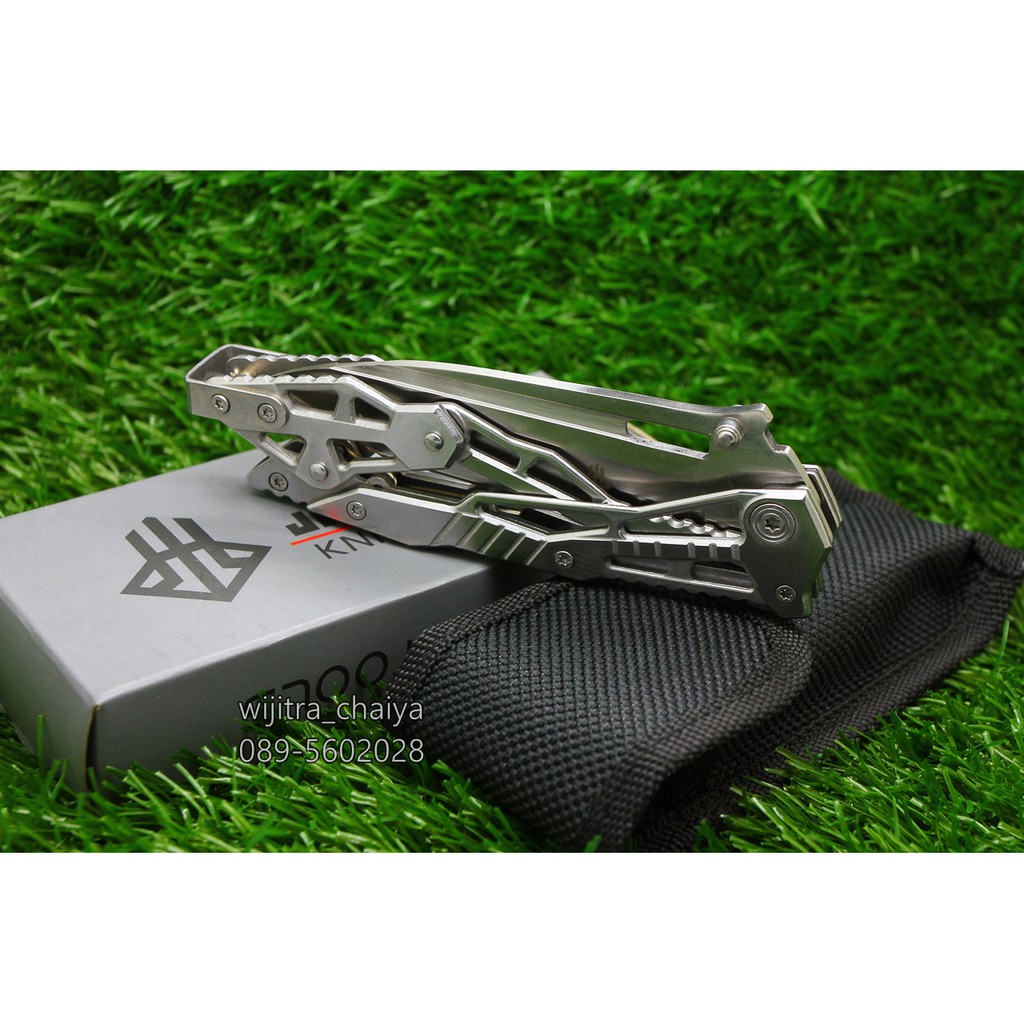 มีดพับ มีดพก มีดเดินป่า JINJUNLANG JL-16011A - wijitra2028 - ThaiPick