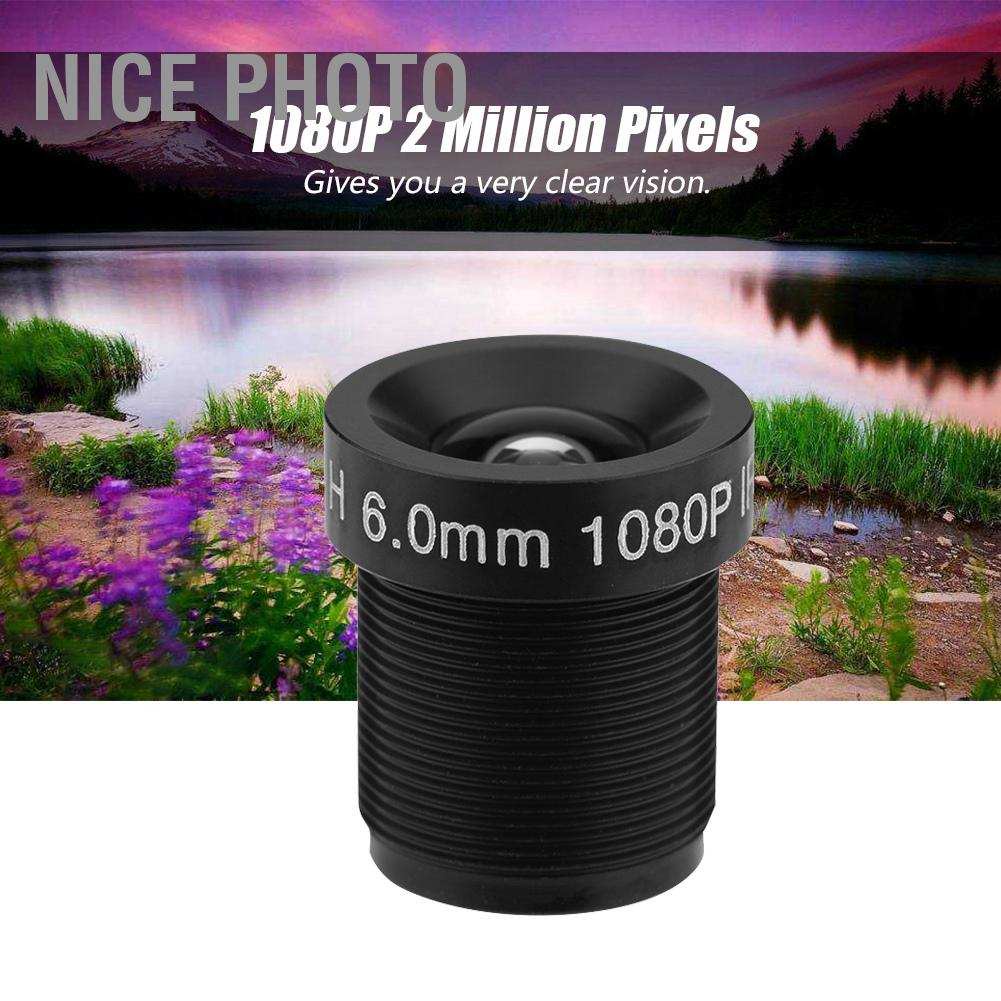 Nice photo 6mm CCTV Camera Lens 2 Million Pixels 24-hour Protection IR ...
