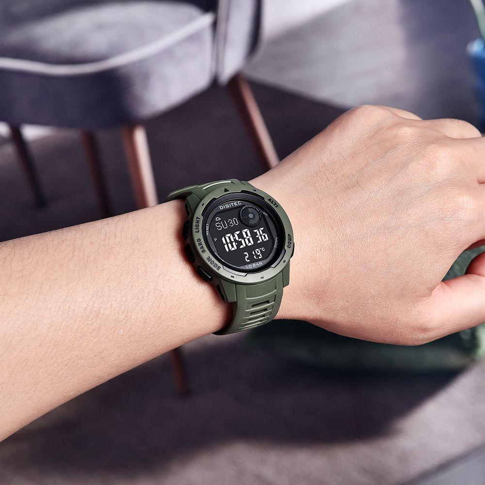 Digitec DS 8100 DS8100 DG นาฬิกาข้อมือดิจิตอล สําหรับผู้ชาย - jambali ...