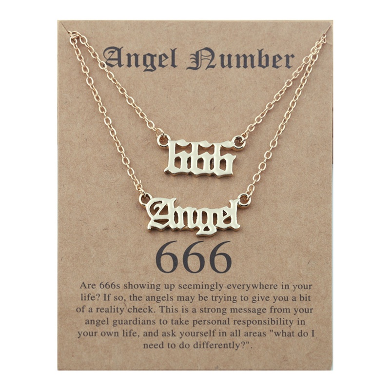 Redd สร้อยคอตัวเลขนางฟ้า 111 222 333 444 555 666 777 สีแดง สําหรับผู้หญิง - reddream.th - ThaiPick