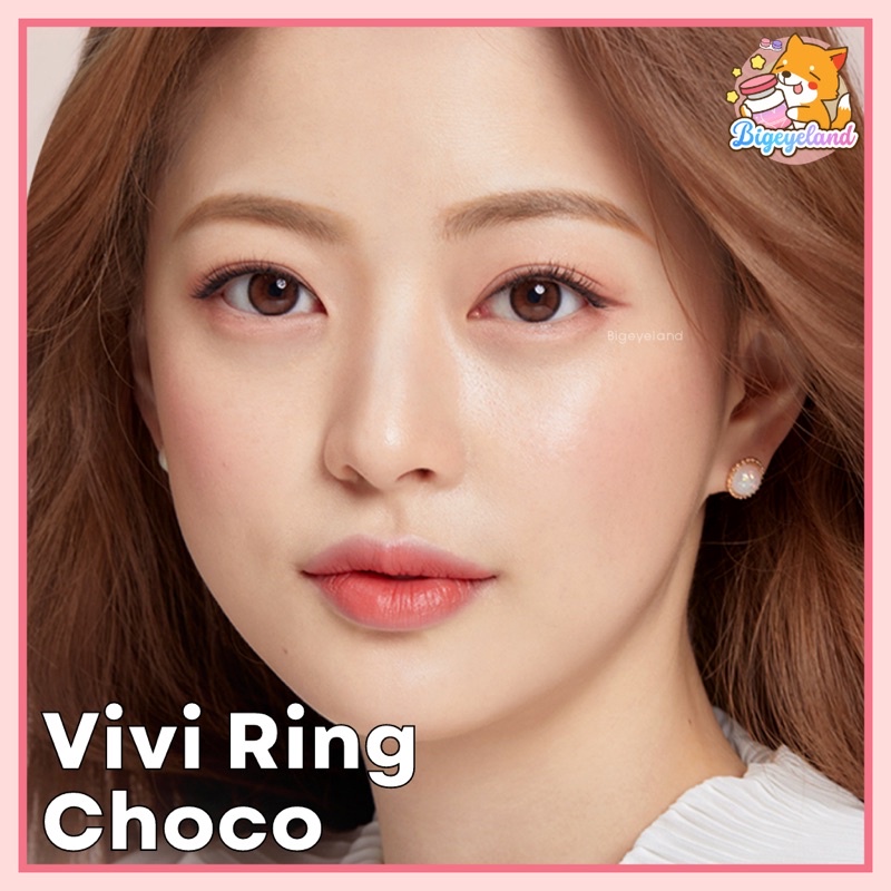 คอนแทคเลนส์ Vivi Ring Brown Choco Gray (GAEzZ Secret Sweety Soft) ขนาด ...