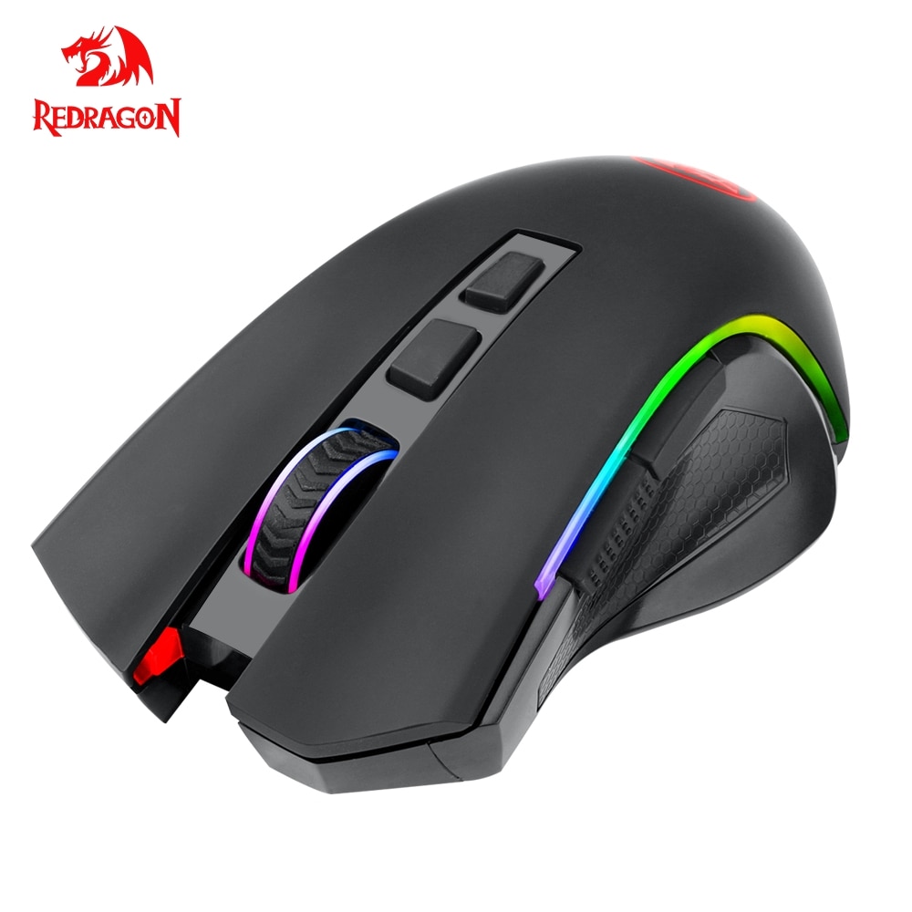 Redragon Griffin M602 KS RGB Wired Wireless Gaming Mouse 8000 DPI 8 ...
