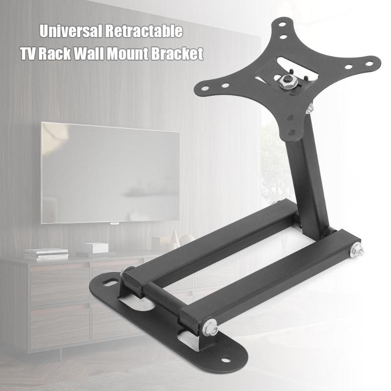 VODOOL Universal TV Wall Bracket 180 Degrees Retractable TV Rack Wall ...