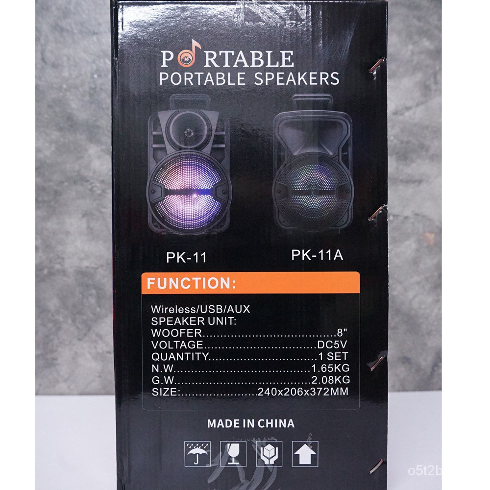 ขายดี เบสแน่น ลำโพงบลูทูธ PK-11 เสียงดัง ปรับแอคโค่ได้ ปรับไมค์ได้ ดอก ...