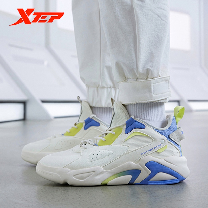 Xtep Fengxing 1.0 รองเท้ากีฬาลําลอง ระบายอากาศ สีขาว ใส่สบาย สําหรับ ...