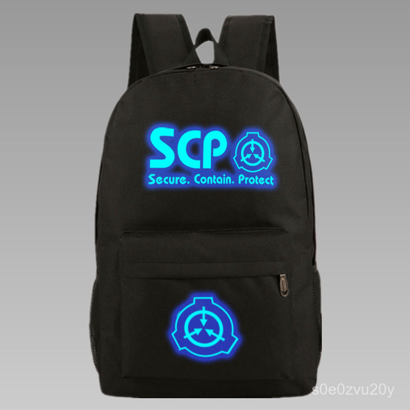 ส่องสว่างSCPมูลนิธิกระเป๋านักเรียนสองผู้ป่วยพันธมิตรอะนิเมะรอบกระเป๋า ...